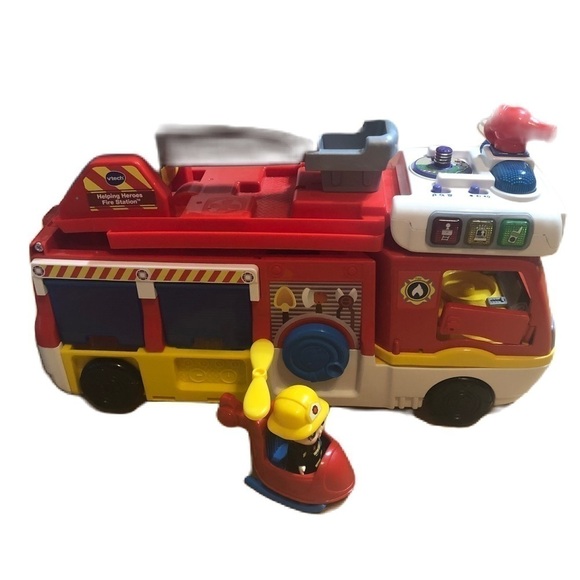 vtech | Toys | Vtech Helping Heroes Fire Station Playset Kids Musical ...